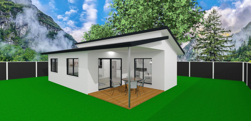 1 Bedroom Granny Flat – The Seascape 50 | Steel Kit Homes