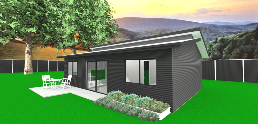 2 Bedroom Granny Flat – The Urban | Steel Kit Homes Bundaberg